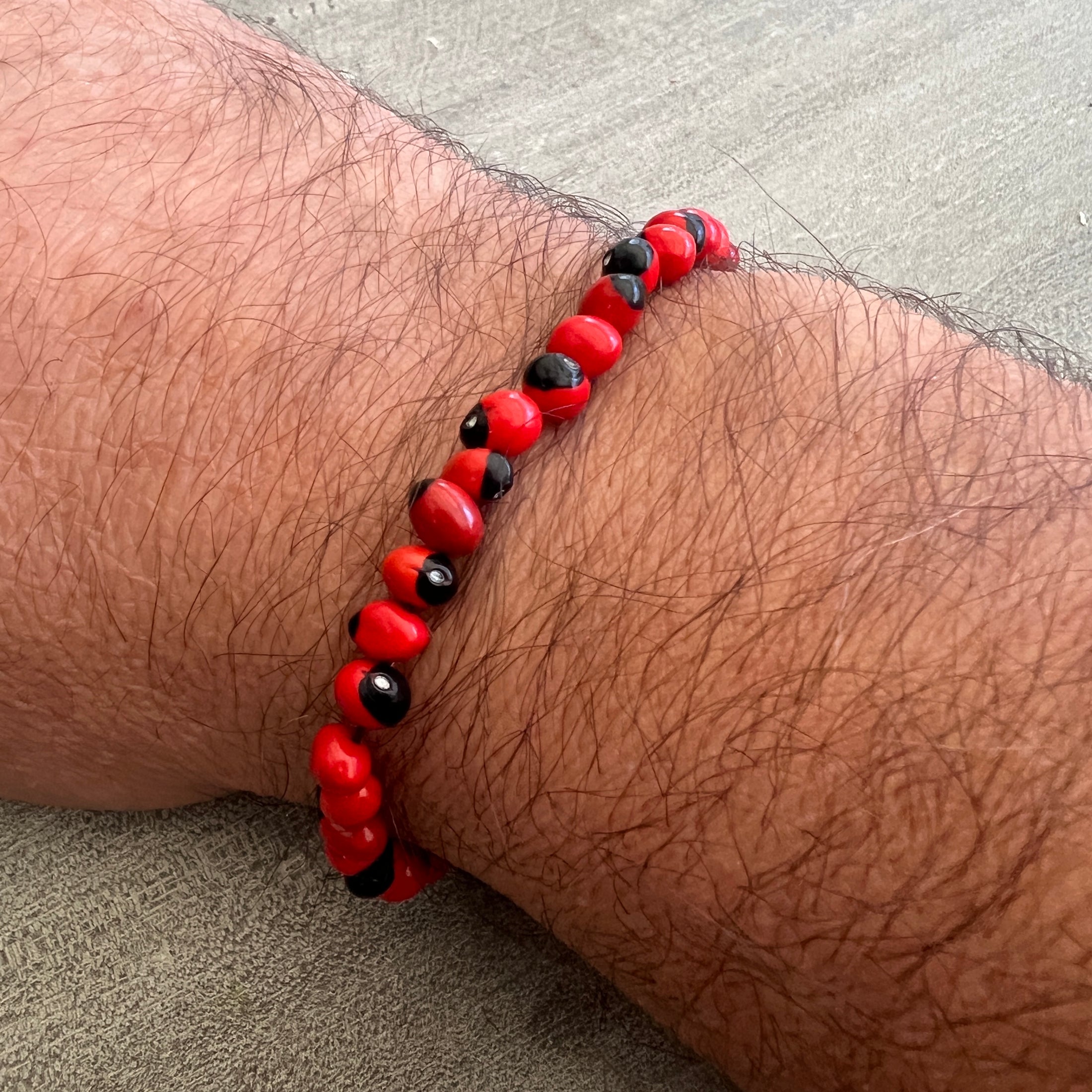 Handmade Peruvian Huayruro Seed Bracelet. – Peruvian Accent