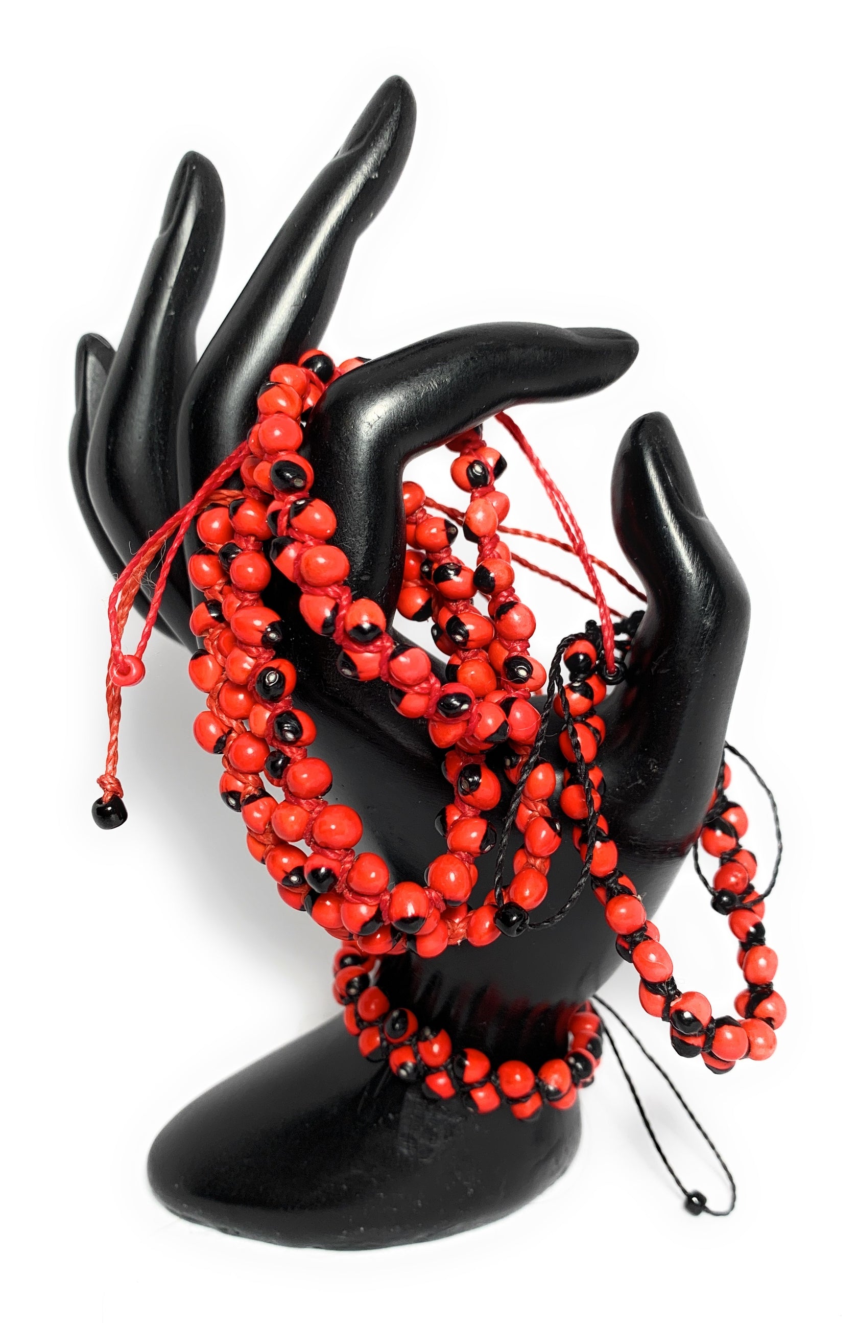 Handmade Peruvian Huayruro Seed Bracelet. – Peruvian Accent