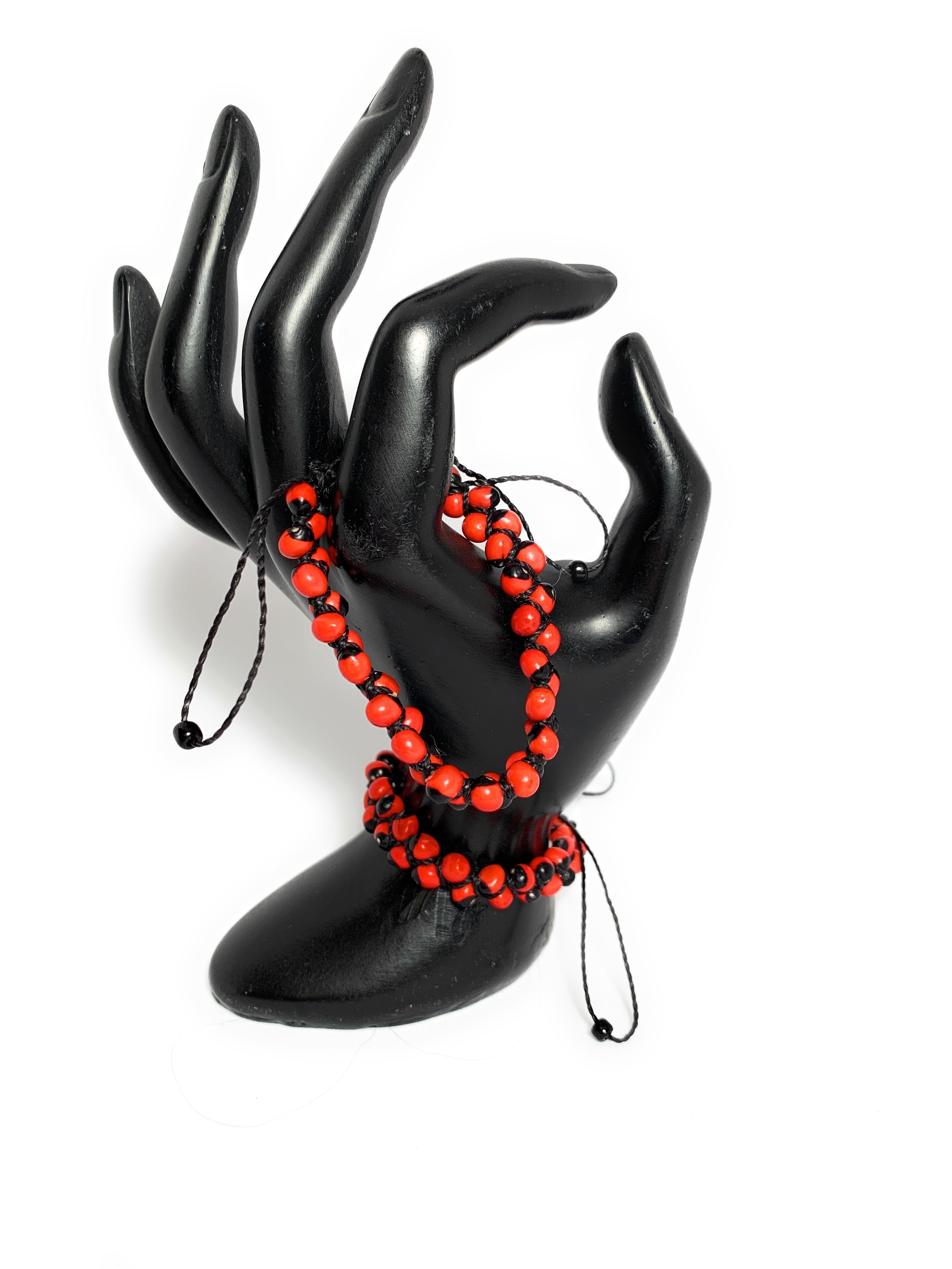 Handmade Peruvian Huayruro Seed Bracelet. – Peruvian Accent